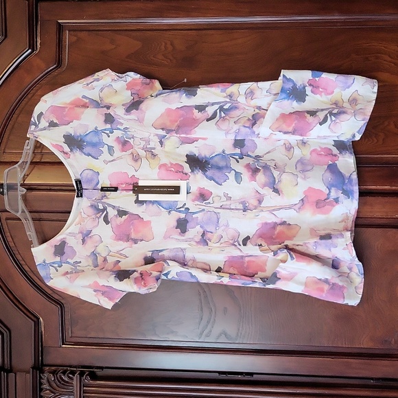 Luca Vanucci | Tops | Nwt Italian Linen Shortsleeved Tunic With Pockets ...